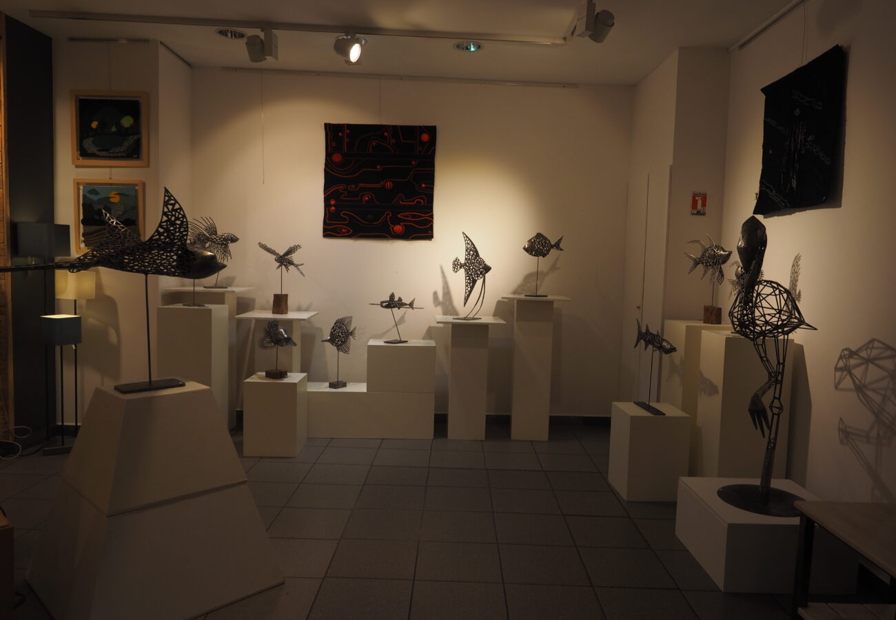 Exposition Sylvain Dorban, sculpture d'acier - Ville et Métiers d'Art