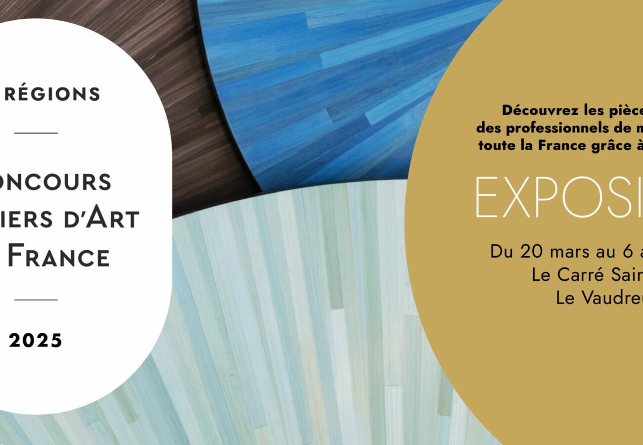 Concours Ateliers d'Art de France - Exposition au Carré Saint-Cyr ...